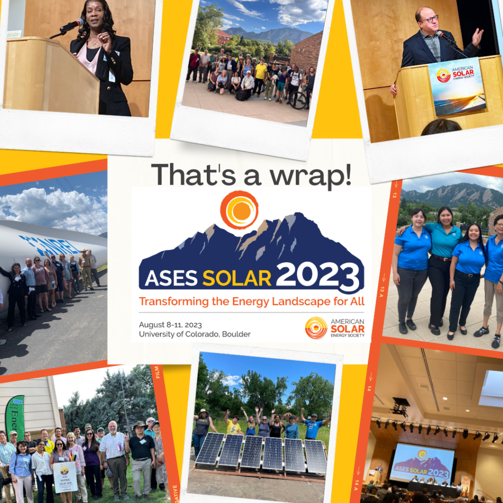 ASES SOLAR 2023 | American Solar Energy Society